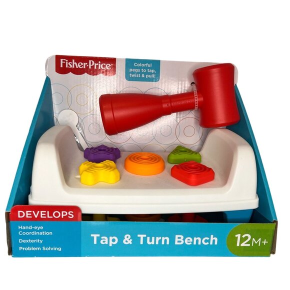 Fisher-Price | Toys | Fisherprice Tap Turn Bench Toy For Kids 2m With ...
